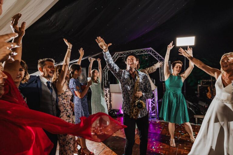 Morgan Wedding Saxophonist from Club Class Entertainment