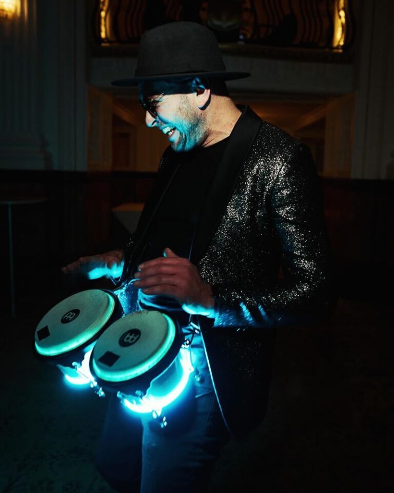Live Percussion | Bongo Player | Dan from Club Class Entertainment